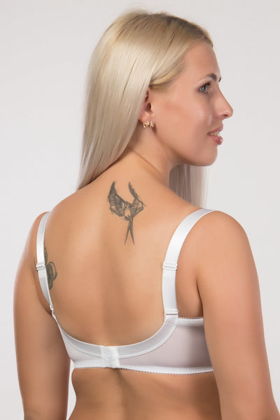 Полудублированный бюстгальтер с кружевом 1706/501 white от Elita купить в Киеве | Одессе в ...